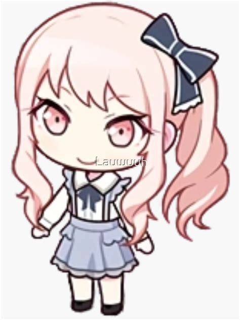 Akiyama Mizuki Chibi Sticker For Sale By Lauwuuh Redbubble
