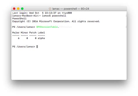 Ejecutar Powershell En Macos Operating Systems Scripting Powershell