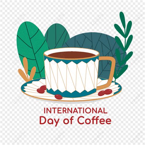 국제 커피 데이 커피 컵 커피 컵 일러스트 음료 일러스트 국제 일러스트 Png 일러스트 무료 다운로드 Lovepik