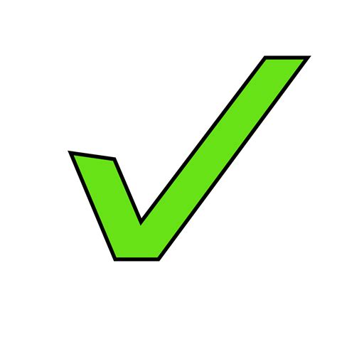 Checkmark Or Confirm Icon Button Checkmark Icon Vector On White