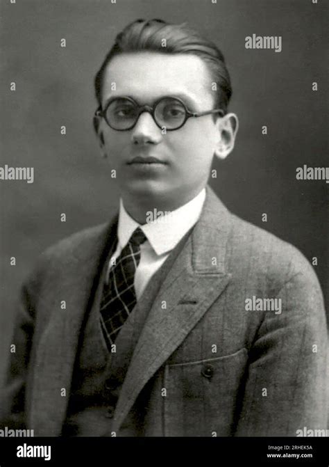 Kurt Godel As A Student In 1925 Kurt Godel 1906 1978 Born In
