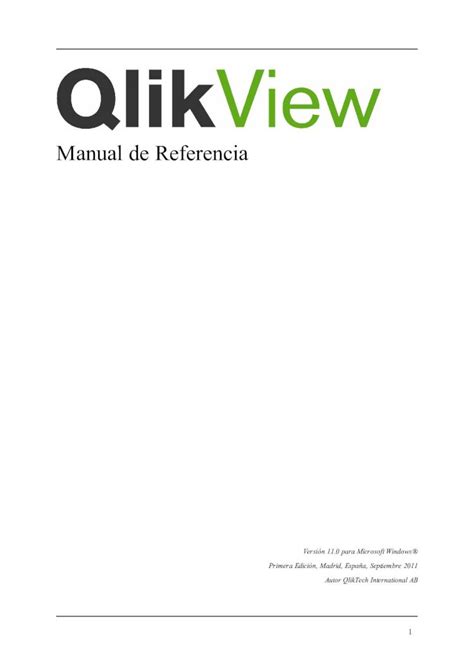 Pdf Qlikview Manual De Referencia Es Dokumentips