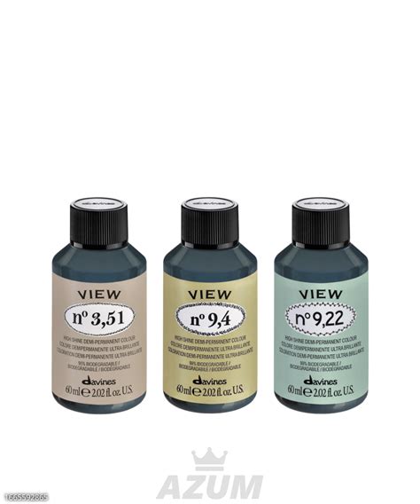 Davines Краска для волос View 60 мл купить от Azum цена отзывы описание обзор