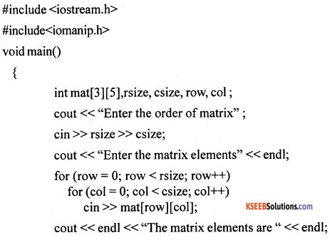 St PUC Computer Science Model Question Paper With Answers KTBS Solutions
