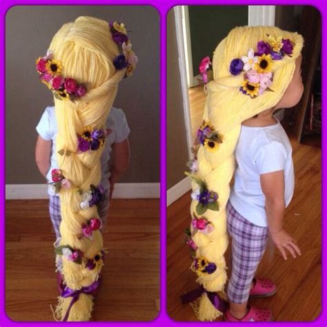 Diy Rapunzel Yarn Wig Artofit