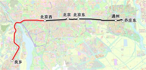 北京市郊铁路城市副中心线正式西延至房山区