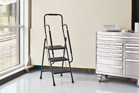 why use step ladders with handrails maximum safety minimum fuss