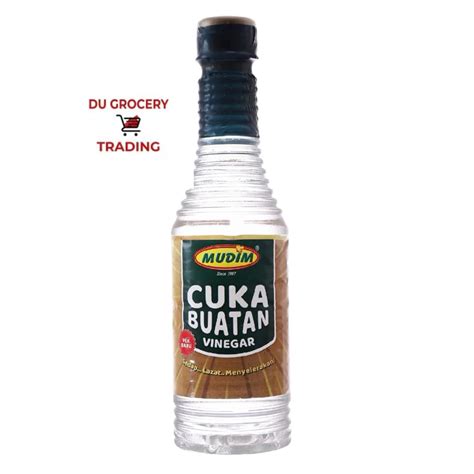 Cuka Buatan Mudim 360ml Vinegar Untuk Masak Shopee Malaysia
