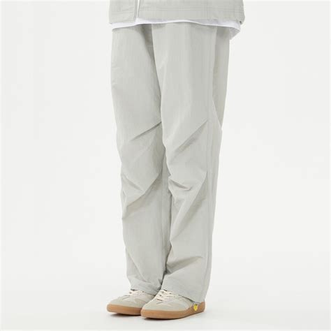 화섬 파라슈트 팬츠 라이트 그레이 감도 깊은 취향 셀렉트샵 29cm