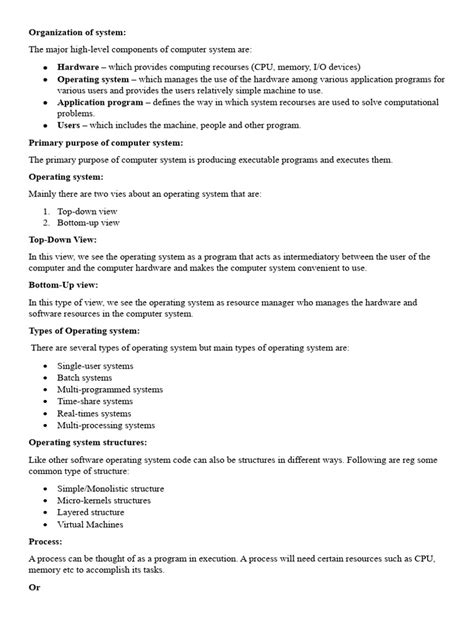 Operating System Download Free Pdf Scheduling Computing Process Computing