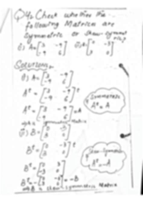 SOLUTION Basic Concepts Of Matrices Studypool