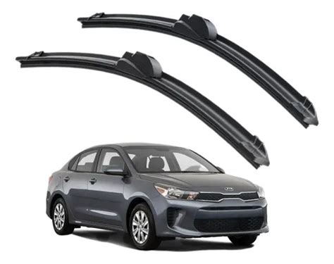 Limpiaparabrisas Para Kia Rio 2016 2017 A 2020 2021 2022 Negro Meses