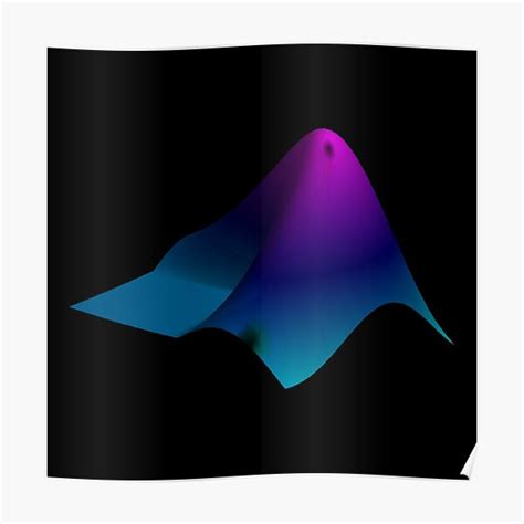 Blue Purple Matlabmathlab Coding Language Logo Poster For Sale By