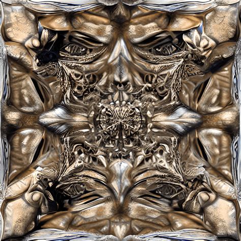 Fractal Abstract Castle Graphic · Creative Fabrica