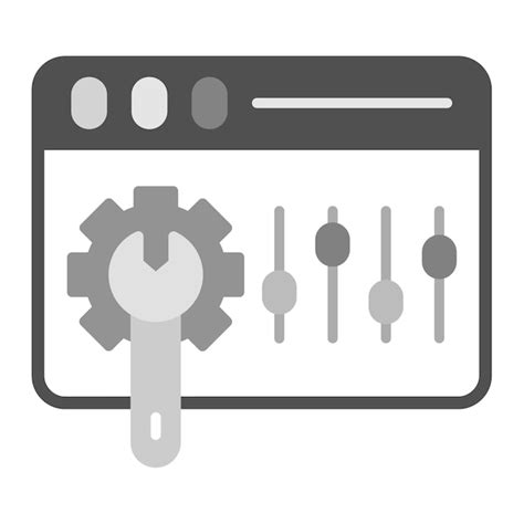 Premium Vector System Preferences Icon Vector Image Can Be Used For Web Hosting