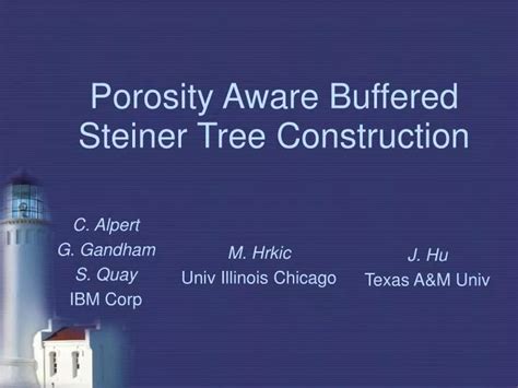 Ppt Porosity Aware Buffered Steiner Tree Construction Powerpoint Presentation Id6897211