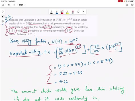 solved consider the vnm utility function depicted in figure 4 7 what