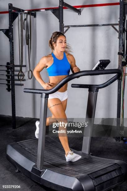 Woman Sweating Treadmill Photos And Premium High Res Pictures Getty