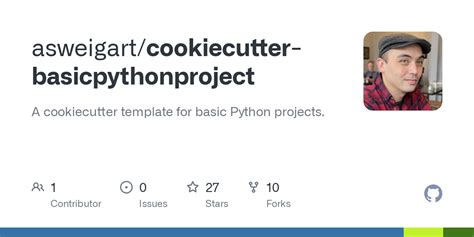Github Asweigartcookiecutter Basicpythonproject A Cookiecutter Template For Basic Python