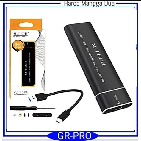 Jual Usb3 1 To PCI E NVME SSD Enclosure Shopee Indonesia