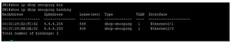 Dhcp Binding Table In The Switch Download Scientific Diagram