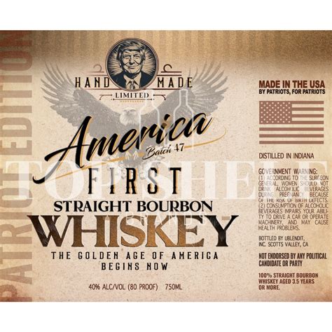 Buy America First Bourbon Batch 47 Online Craft City