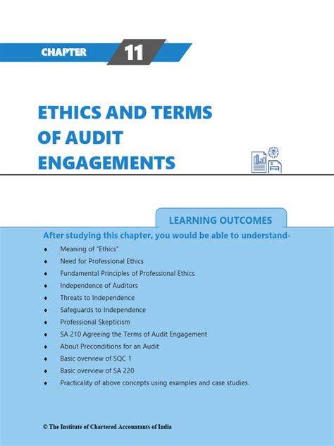 Ethics And Terms Of Audit Engtchpt11 Audit Pdf Audit Financial Audit