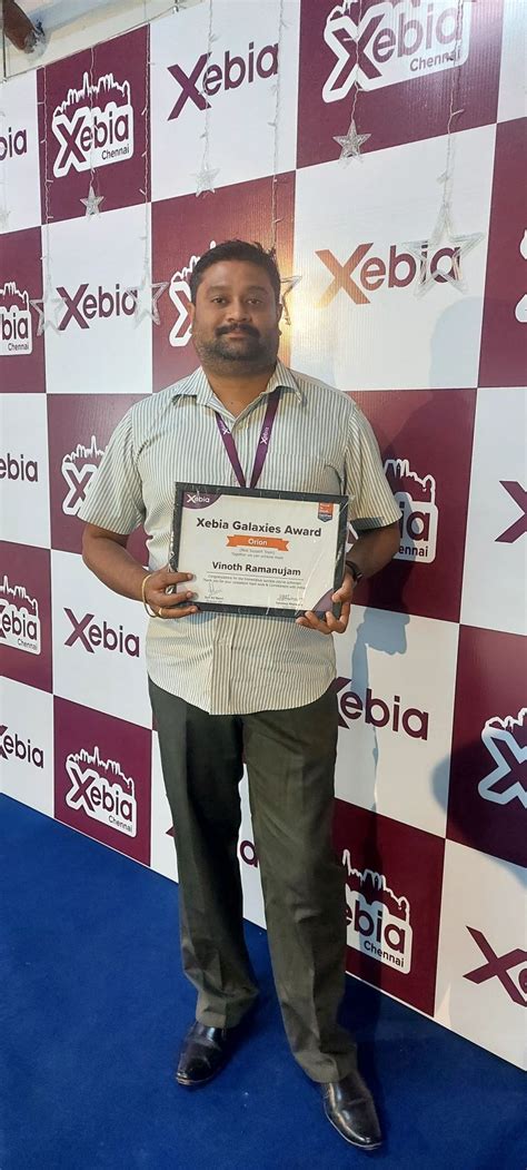 Vinoth R On Linkedin Proud Xebian 👏 💛 🥰 Thanks Team 16 Comments