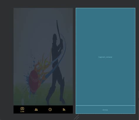 Android Make A Bottom Navigation Views Background Transparent Stack Overflow