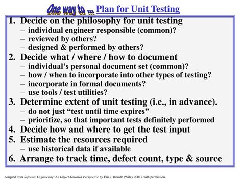 PPT 8 UNIT TESTING PowerPoint Presentation Free Download ID 735095