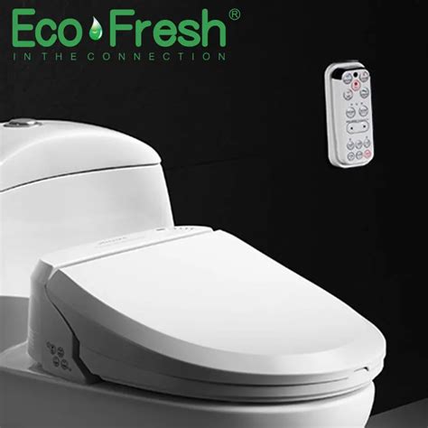 Ecofresh 스마트 화장실 좌석 전기 비데 커버 지능형 비데 열 깨끗한 드라이 마사지 케어 아이 여자 올드smart Toilet Seatbidet