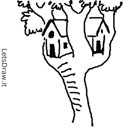 How To Draw Treehouse Hcdoqb Gp Png LetsDrawIt