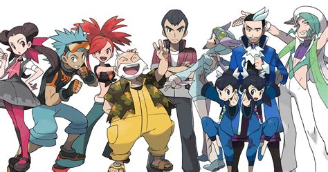 Pokemon Hoenn Characters