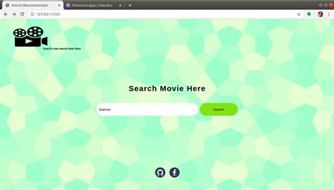 Github Sidadayinthelifeml Based Movie Recommendation Using Flask