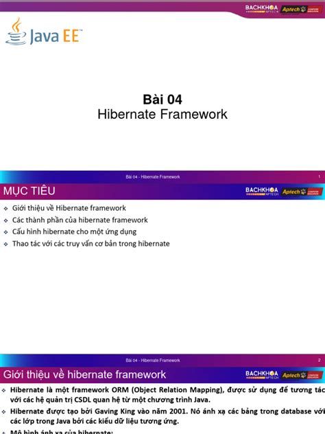 Session04 Hibernateframework Pdf
