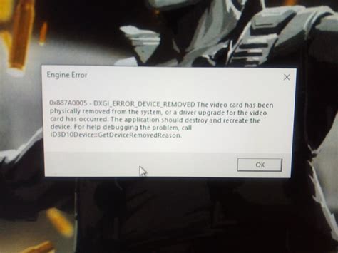 Gpu Error R Apexlegends