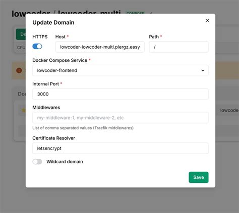 Easypanel Lowcoder Documentation Easypanel Lowcoder Documentation