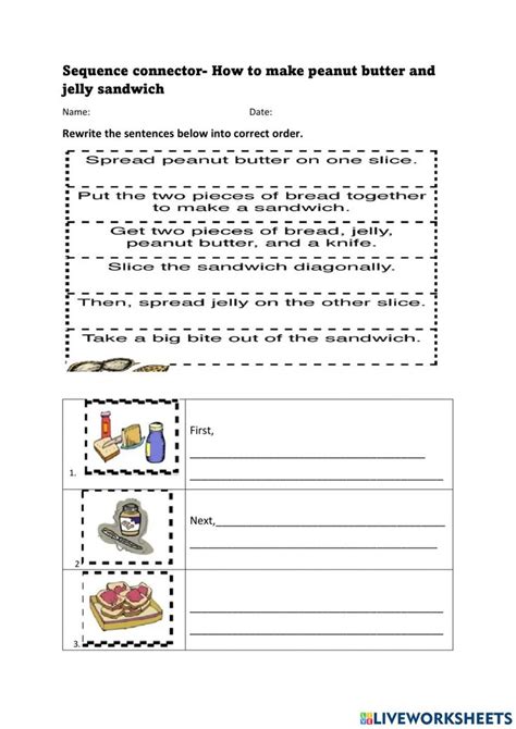 Sequence Connectors Online Activity