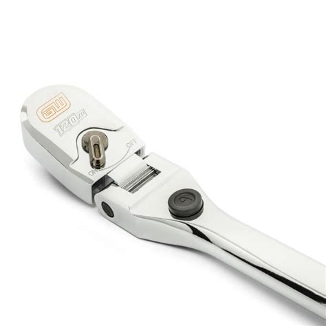 12 Dr 120xp Dual Material Handle Locking Flex Head Ratchet