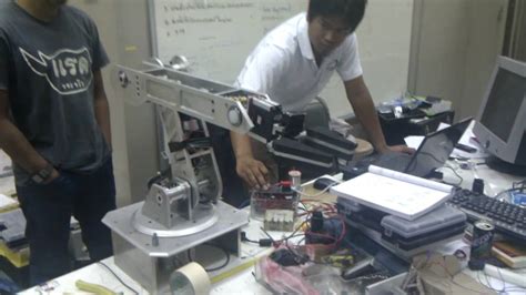 First Test Robotic Arm With Pid Control [inse Kmutnb] Youtube