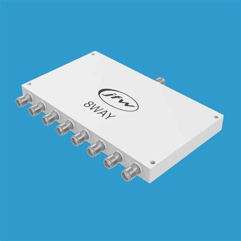8 Way Power Divider Combiner 2 8 Ghz 50pd 647 Sma Jfw Industries