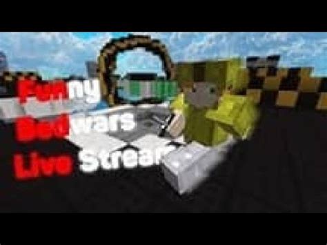 Funny Bedwars Stream Snipe Us LIVE YouTube