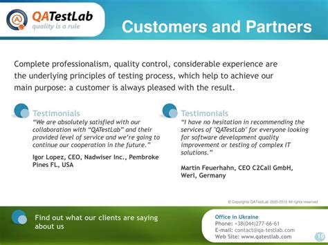 Ppt Qatestlab Software Testing Company Powerpoint Presentation