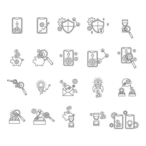 Premium Vector Project Line Icon