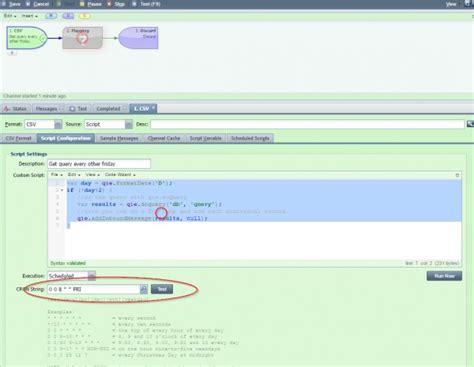 how to run a cron string every other friday knowledge base qvera