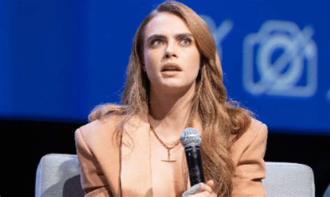 During The Filming Of Planet Sex Cara Delevingne Came To The