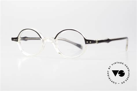 Glasses Lunor Mod 42 90s Eyeglasses Crystal Acetate
