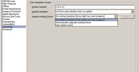 How To Maintain Infopath Form Changes Or Versions