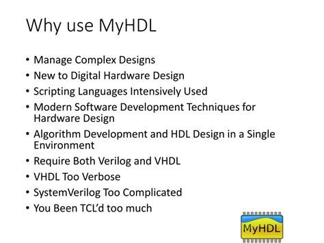 PPT RTL Design In Python Porting The MMIPS PowerPoint Presentation Free Download ID 2384597
