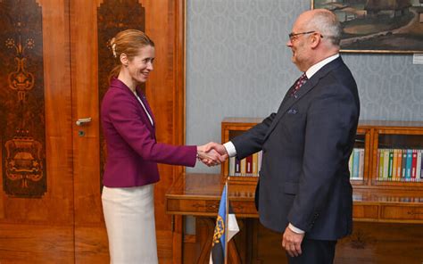 Президент Естонії запропонував Каї Каллас знову очолити уряд країни Європейська правда